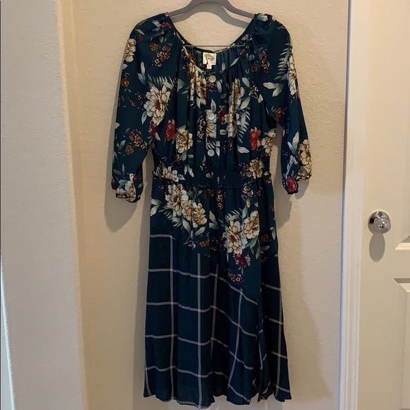 fig and flower | Dresses | Fig And Flower Green Dress Size M | Poshmark